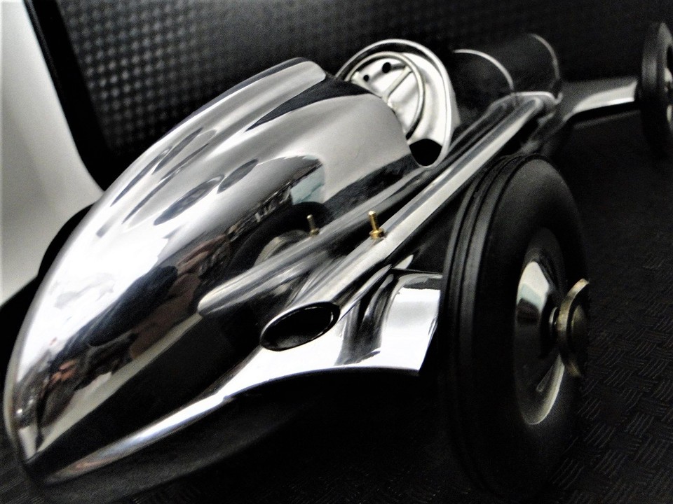 Race Car Indy 500 Vintage Racing Classic Custom Built Metal Model ...