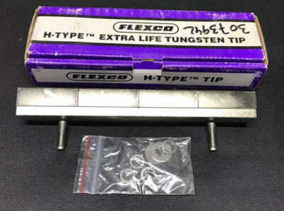 1 x Flexco H Type Extra Life Tungsten Tip Primary Conveyor Belt Cleaner ...
