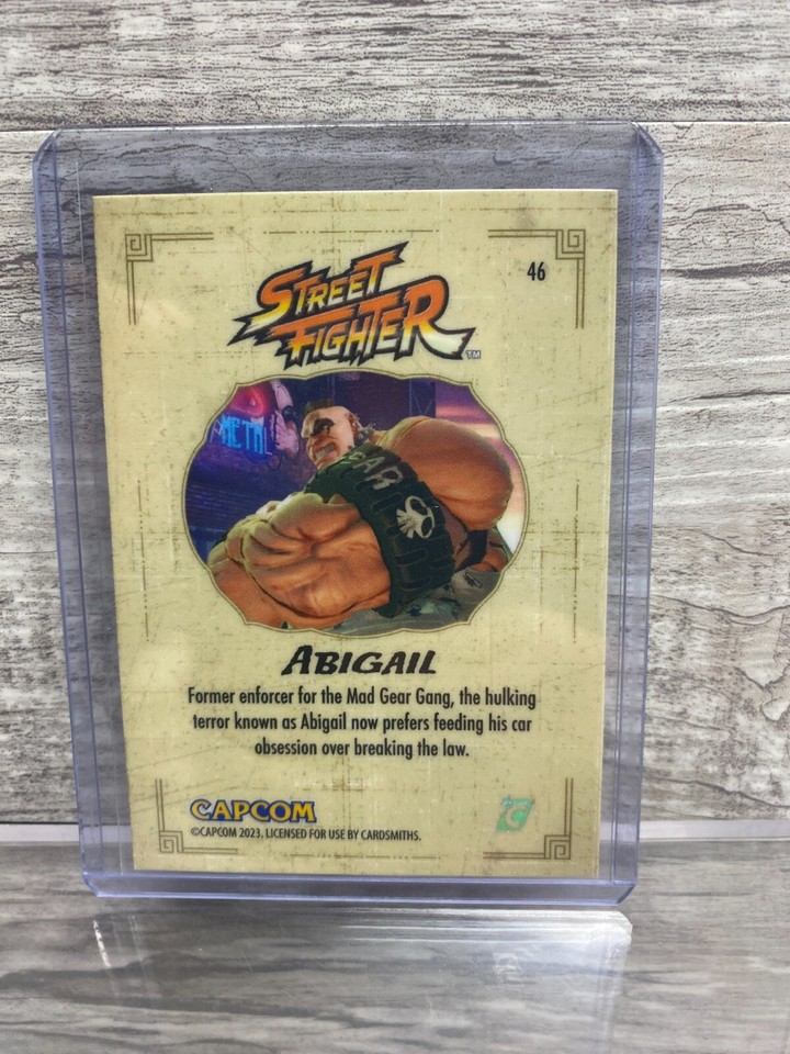2023 Cardsmiths Capcom Street Fighter Series 1 #46 Abigail Hyperwave ...
