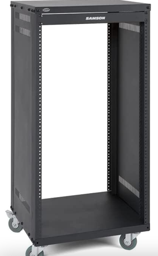 Samson SRK21 Universal Equipment Racks Stand 21 Space Enclosed Side ...