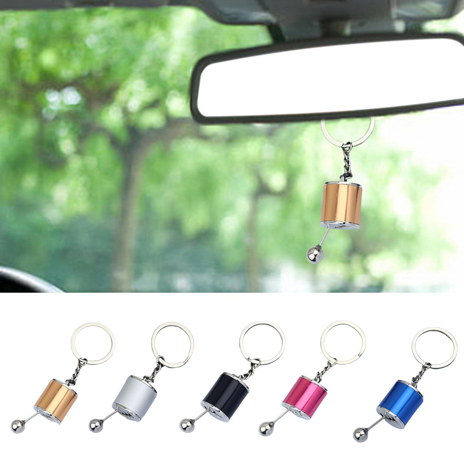 Gear Stick Keyring Car Shift Lever Fidget Toys Model Keychain ...