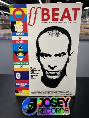 Original OFFBEAT MAGAZINE - ISSUE 8 - APRIL 1989 - MATT JOHNSON COVER ...