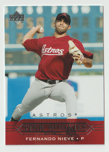 2005 Upper Deck Baseball Star Rookies #219 Fernando Nieve SR - Houston ...