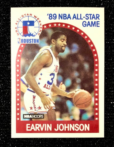 1989 Hoops NBA All-Star Game Earvin 'Magic' Johnson #166 Basketball ...