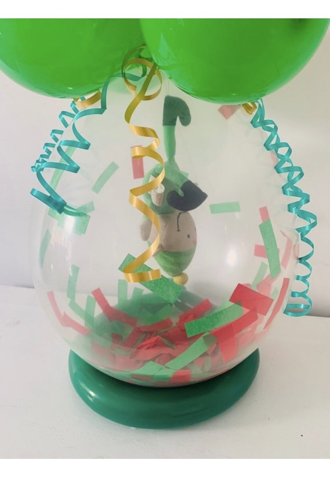 Elf Arrival Balloon PERSONALISED *DIY Balloon Kit Christmas Elf Antic ...