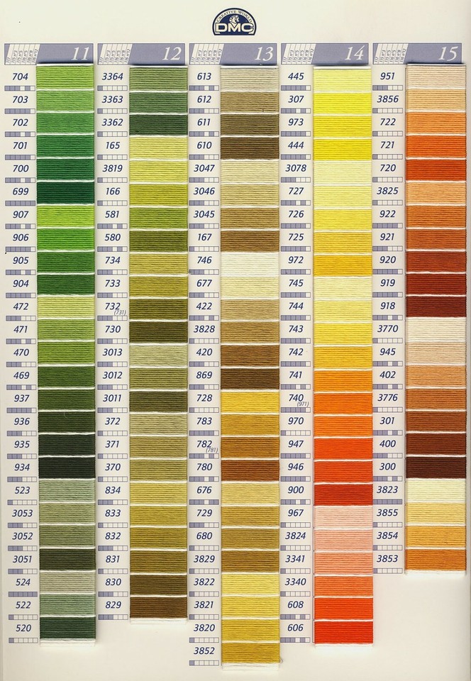 DMC cotton embroidery floss 100% cotton embroidery thread embroidery ...