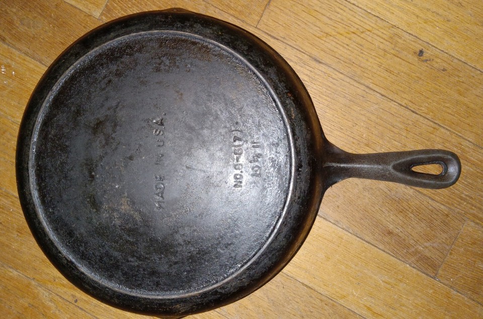 Older Birmingham Stove Range / BSR Cast Iron 10-1/2"/ #8 Skillet | eBay