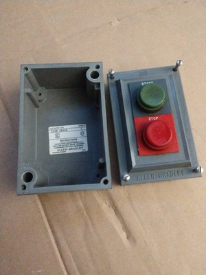 New Old-Stock; Allen-Bradley 800H-2HA4R Push Button Station; 30mm ...