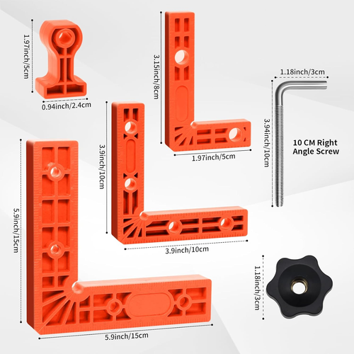 Clamping Squares for Woodworking,90 Degree Corner Clamp Woodworking ...