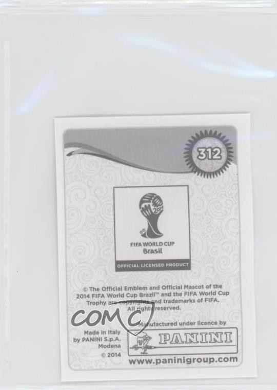 2014 Panini FIFA World Cup Brazil Album Stickers Andros Townsend #312 ...