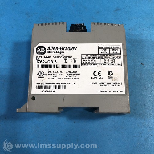 Allen Bradley 1762-OB16 Series A Digital Output Module USIP | eBay
