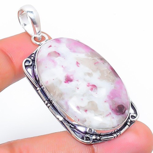 Cinnabar Jasper Gemstone Bijoux faits à la main Pendentif 2.17" | eBay