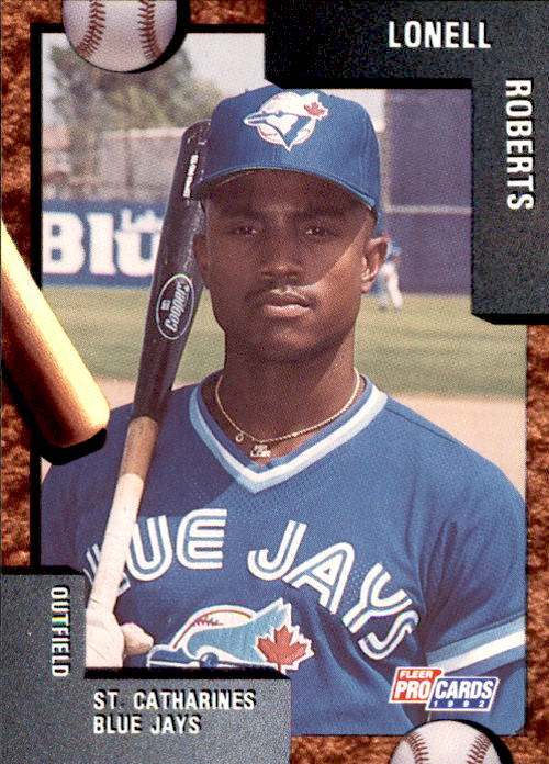 1992 St. Catharines Blue Jays Fleer/ProCards #3399 Lonell Roberts ...