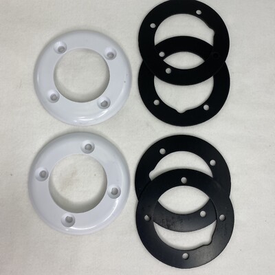 Hayward Vinyl Swimming Pool Return SPX1408B Faceplates Gaskets White | eBay