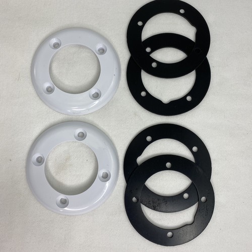Hayward Vinyl Swimming Pool Return SPX1408B Faceplates Gaskets White | eBay