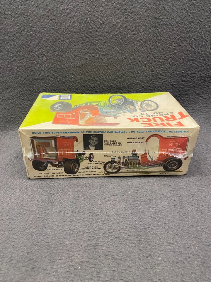 MPC Fire Truck Engine Co. No. 13 Original 613-150 Model 1968 Factory ...