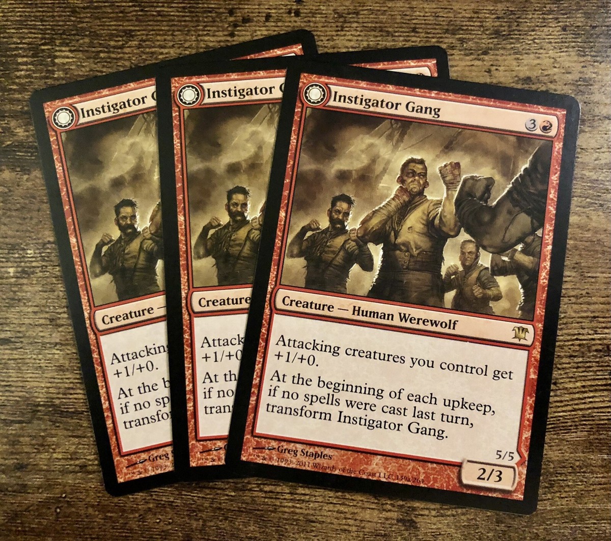 Instigator Gang Instigator Gang (Wildblood Pack) From Innistrad