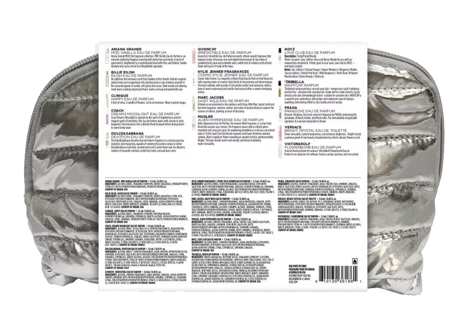 Ulta Holiday Stunning Seasonal Scents Fragrance Perfume Sampler Gift ...