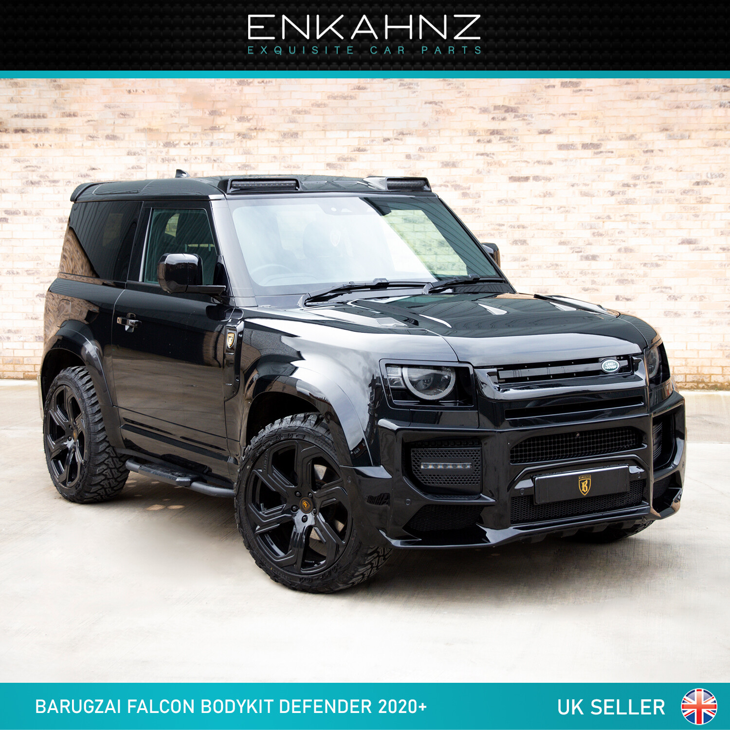 BARUGZAI FALCON BODYKIT FOR LAND ROVER DEFENDER 90 L663 | eBay UK