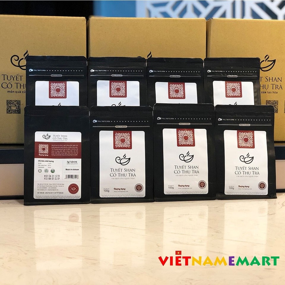 750g Shan Tuyet Co Thu Premium Tea, H'Mong Tea - Vietnamese ethnic ...