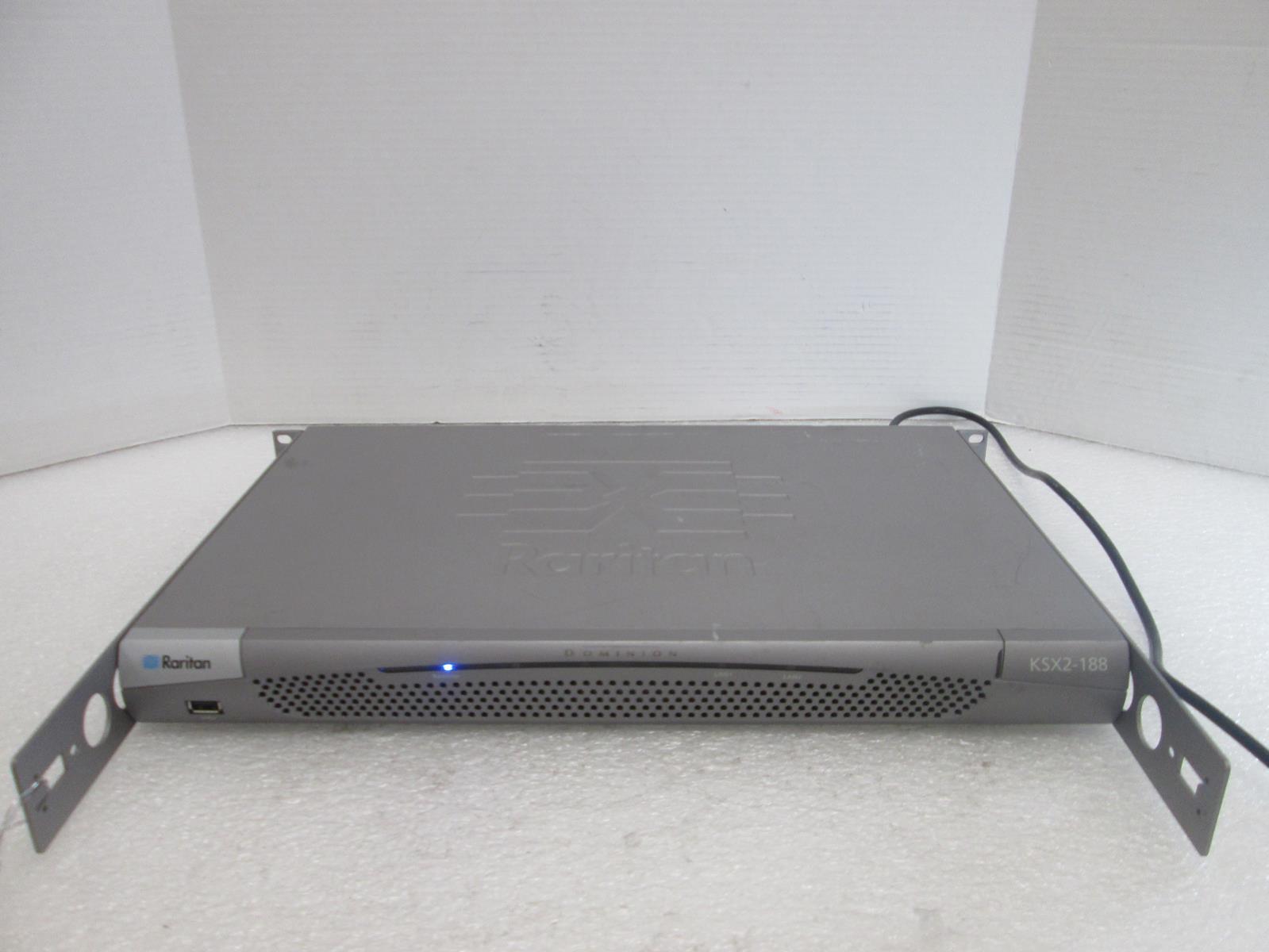 Raritan DKSX2-188 8 Serial Ports Gigabit Ethernet Rack Mountable Switch ...