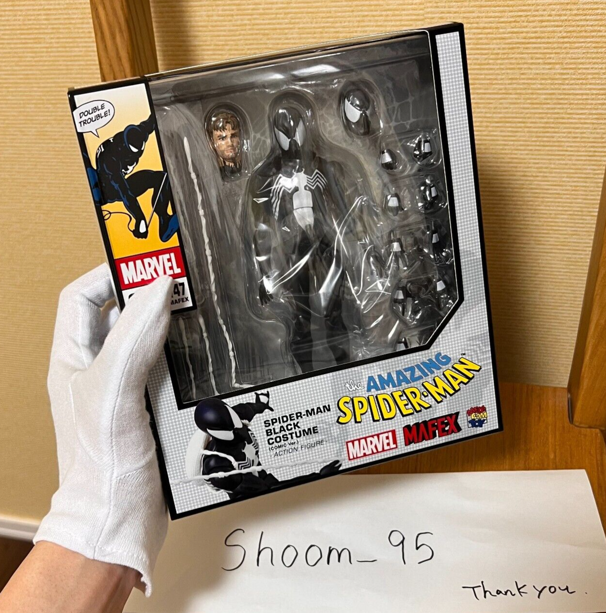 MAFEX No.147 Spider-Man Black Costume COMIC Ver. | eBay MAFEX No.147 Spider-Man Black Costume COMIC Ver. | eBay