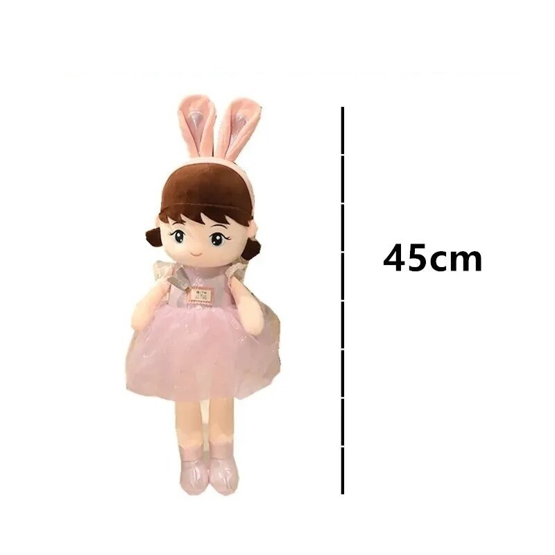 Rabbit Girl Purple 18 Inch Stuffed Animal Plush Toys Toddler Dolls Kids ...