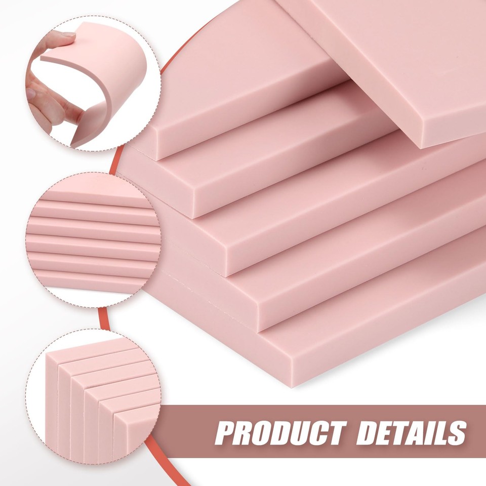 Linoleum Blocks for Printmaking Supplies - 6PCS 4”x6”Rubber Linocut ...