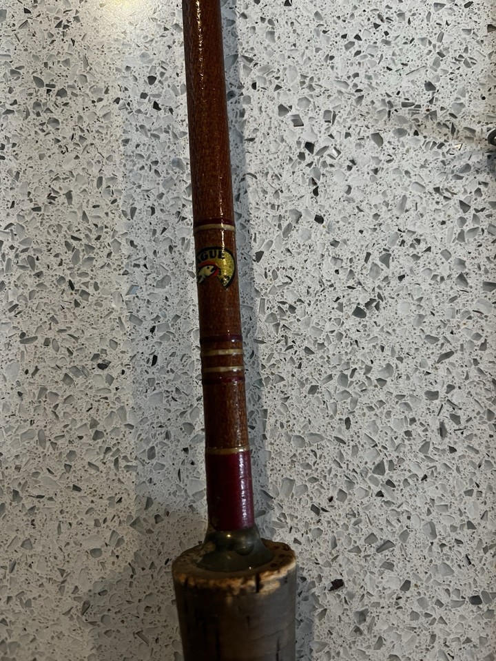 Vintage Montague Split Bamboo fly rod Sunbeam 75” two | eBay