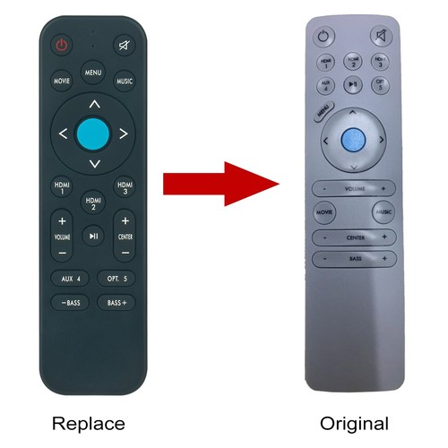 Replace Remote Control Fit for Definitive Technology SoloCinema Sound ...