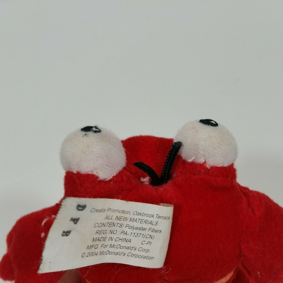 McDonalds Neopets Red Quiggle Mini Plush Happy Meal Toy 2004 | eBay
