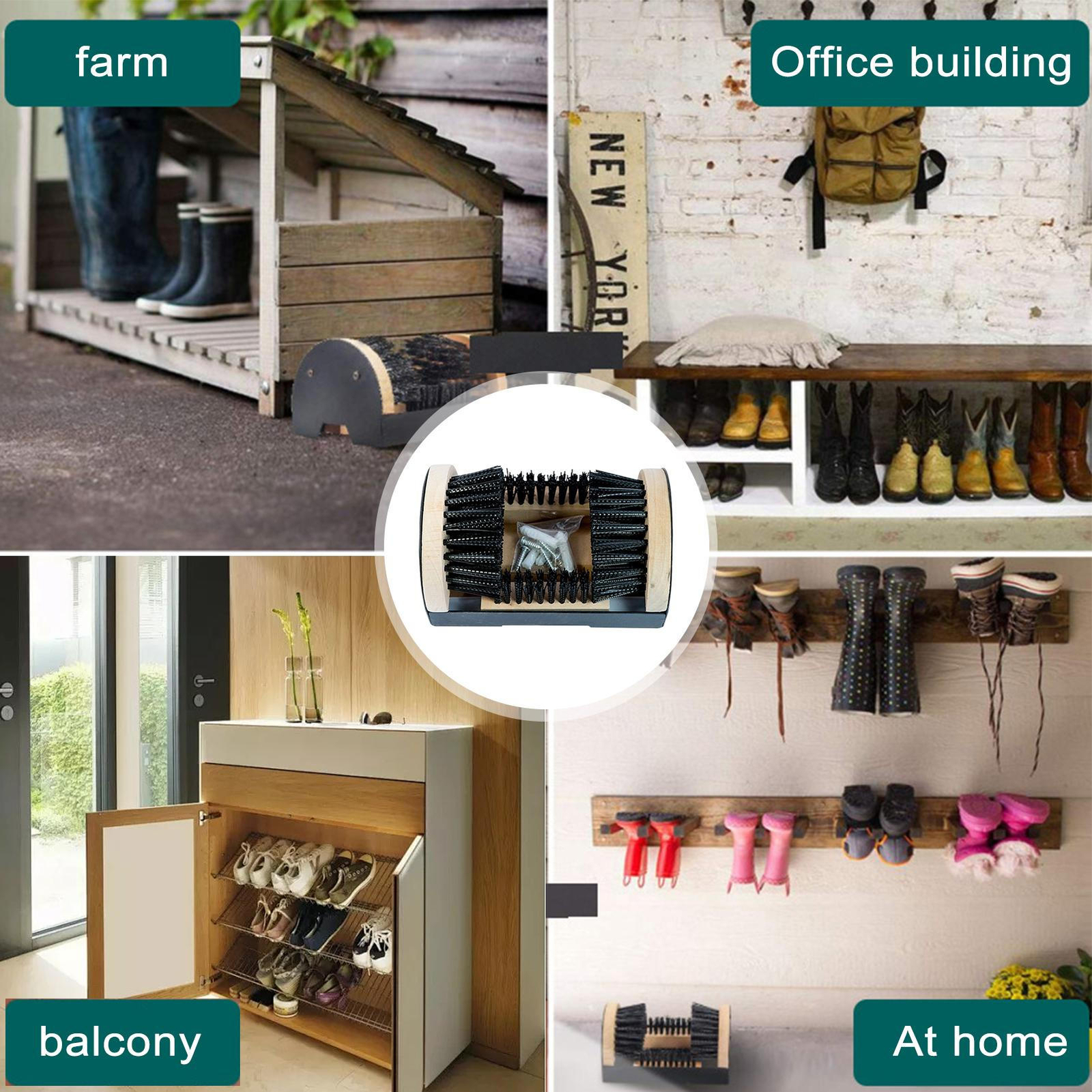 Boots Scrubber Multi-Function Garden Snow Shoes Mud Household Cleaning ...