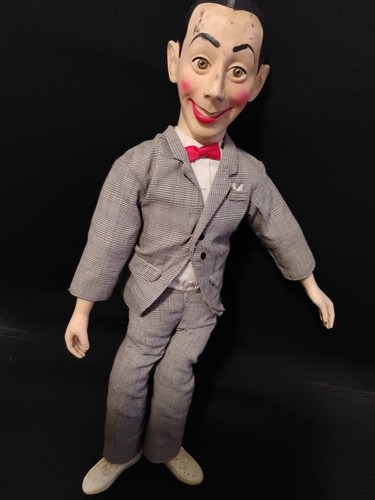 PEE WEE HERMAN Vintage 18 inch PULL-STRING Talking Doll Voice is ...