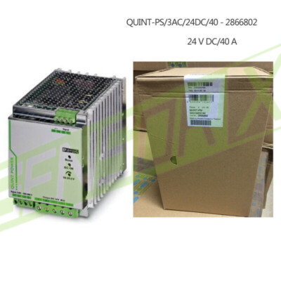 New Phoenix Contact Power Supply QUINT-PS/3AC/24DC/40 2866802 Expedited ...
