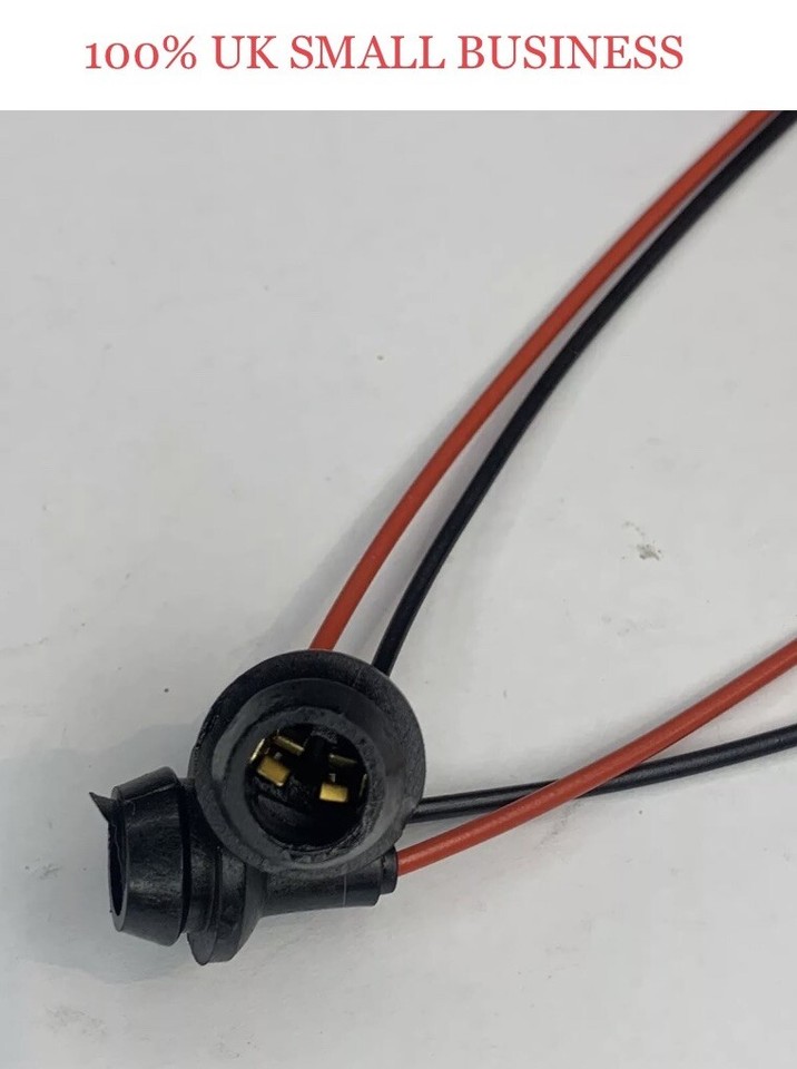 2x 501 Side Light repeater Lamp Socket Holder T10 T15 W5W LED Bulb ...