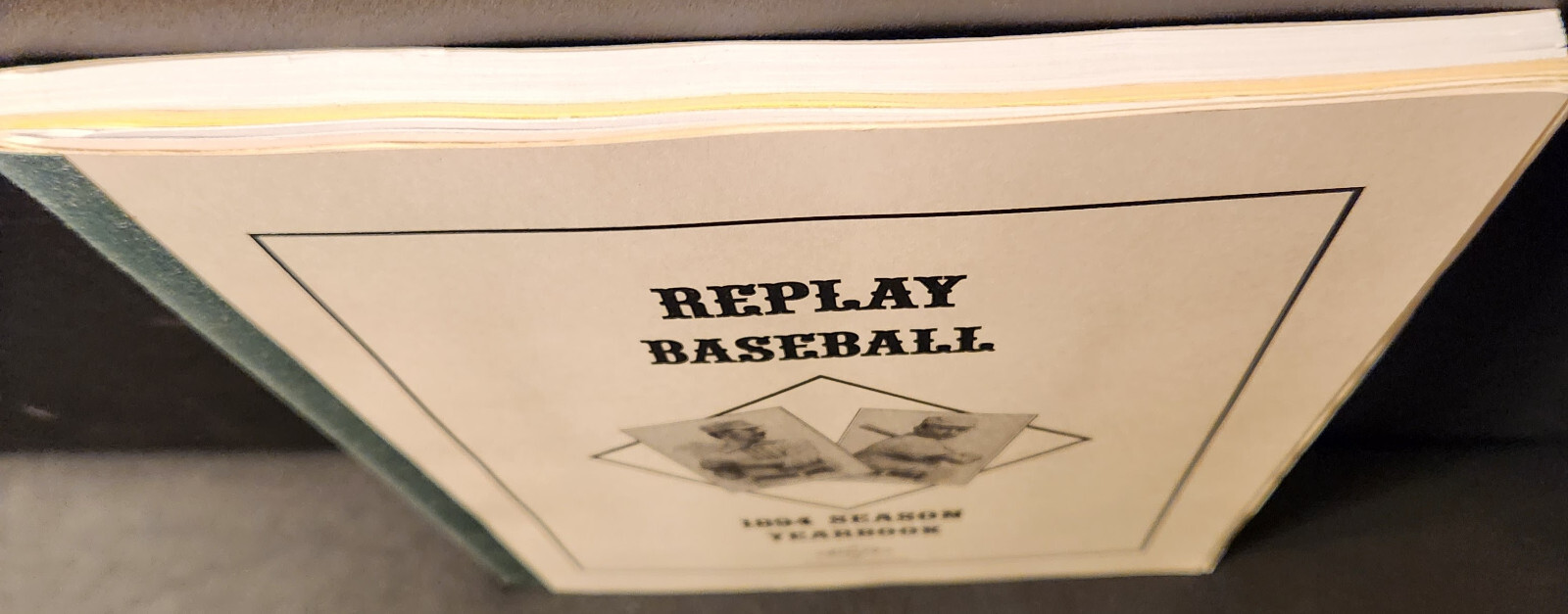 Replay Baseball 1894 Complete Set New in Unseparated Yearbook APBA-Like ...