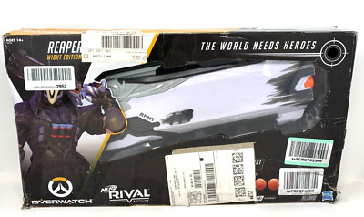 Nerf Overwatch Reaper Wight Edition Blaster 8 High-Impact Rival Rounds ...