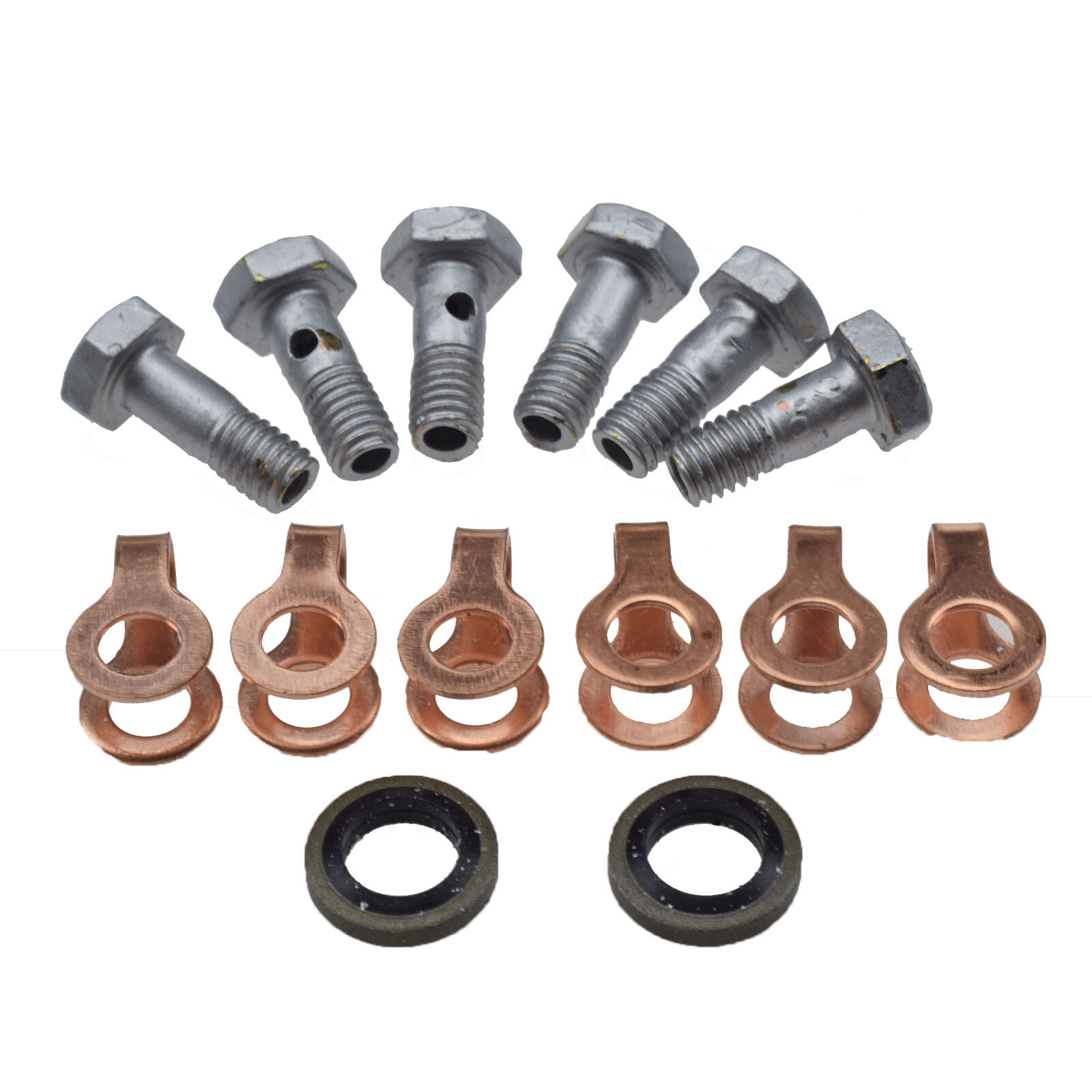 Fuel Return line Banjo Bolt kit for Dodge Cummins 89-98 12v 4bt 6bt 6ct ...
