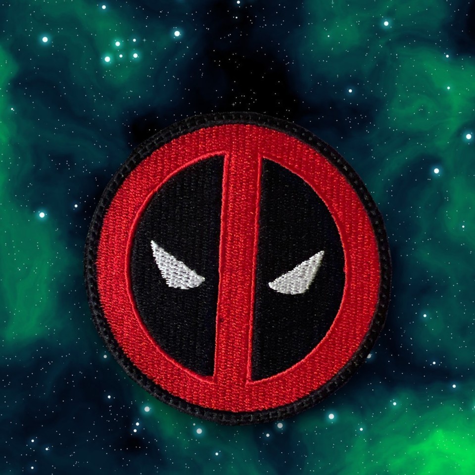 Deadpool Embroidery Patch 3.23" X 3.24" | eBay