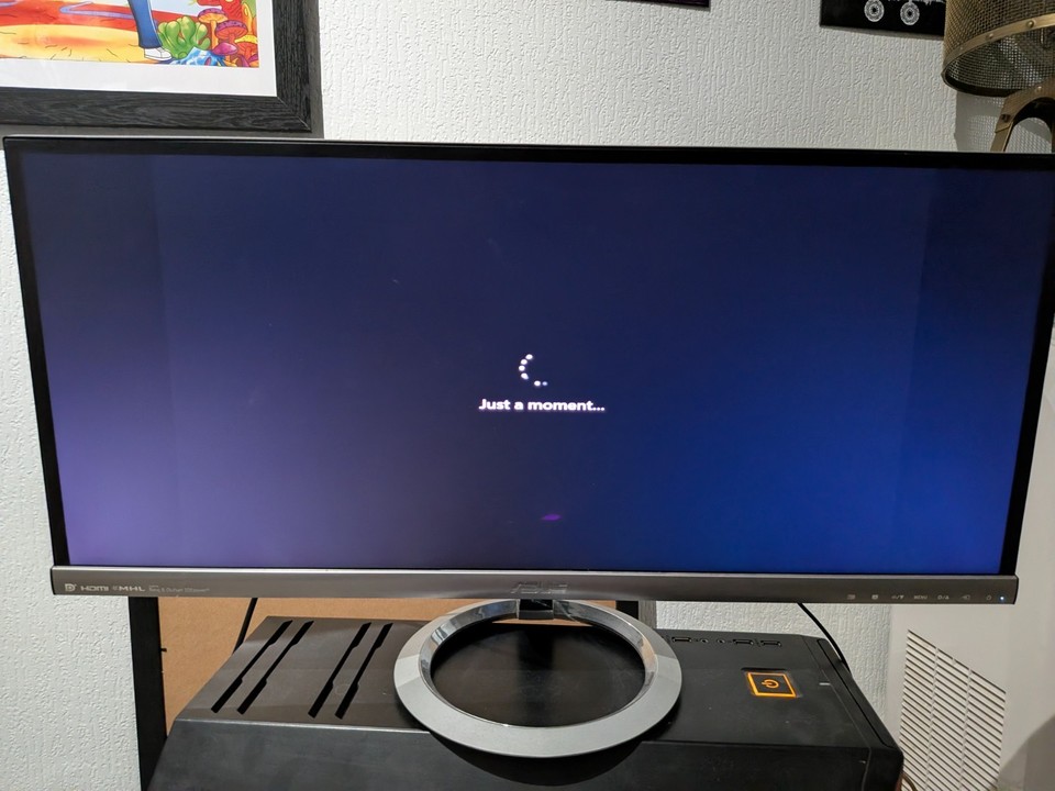 Asus Mx299 LCD Monitor 29 used w/purple spot | eBay UK