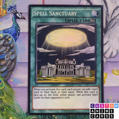 Spell Sanctuary ANIME EFFECT HOLO card | eBay