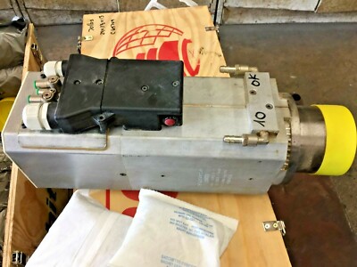 SCM AC High Speed Spindle Motor 10 KW, 24,000 RPM, MOD# HSK63F/E4-NC ...