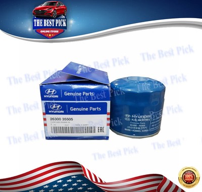 GENUINE Engine Oil Filter = 1 PCs for Hyundai Kia OEM 2630035505 ⭐⭐⭐⭐⭐ ...