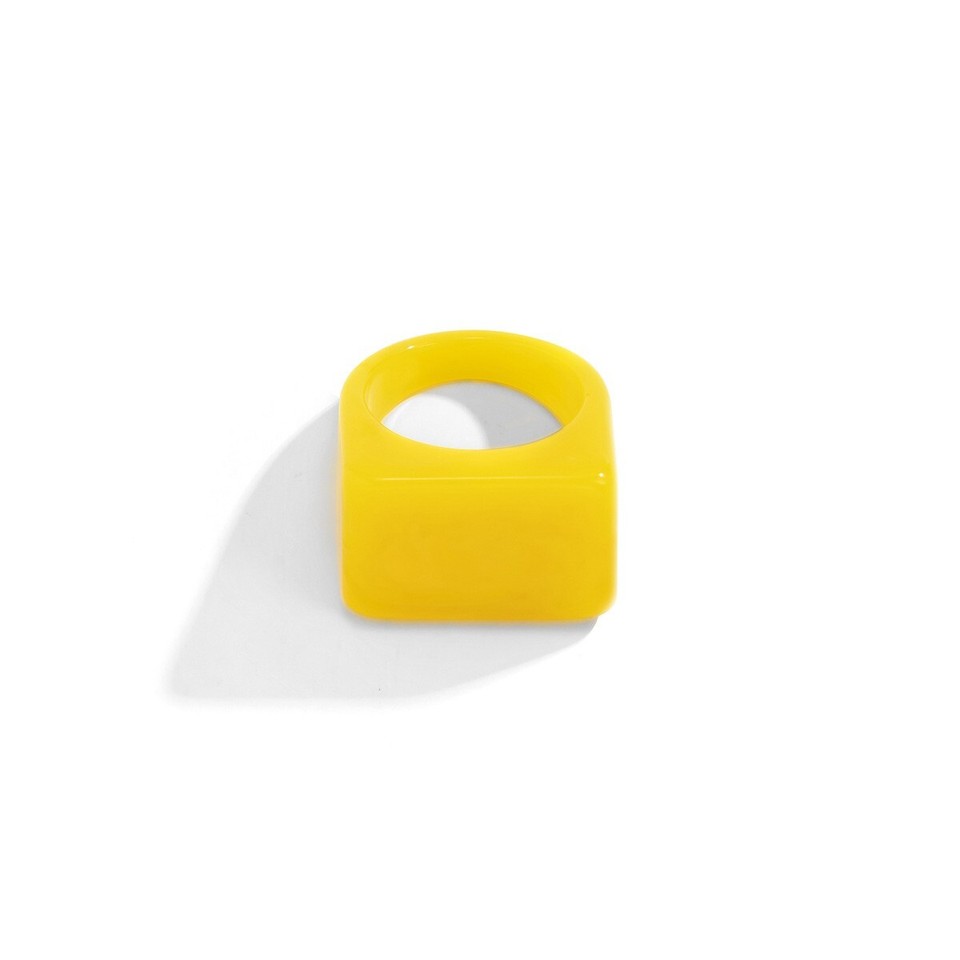 Boho Knuckle Fashion Colour Beach Plastic Knot Love Stack Ring Jewelry ...