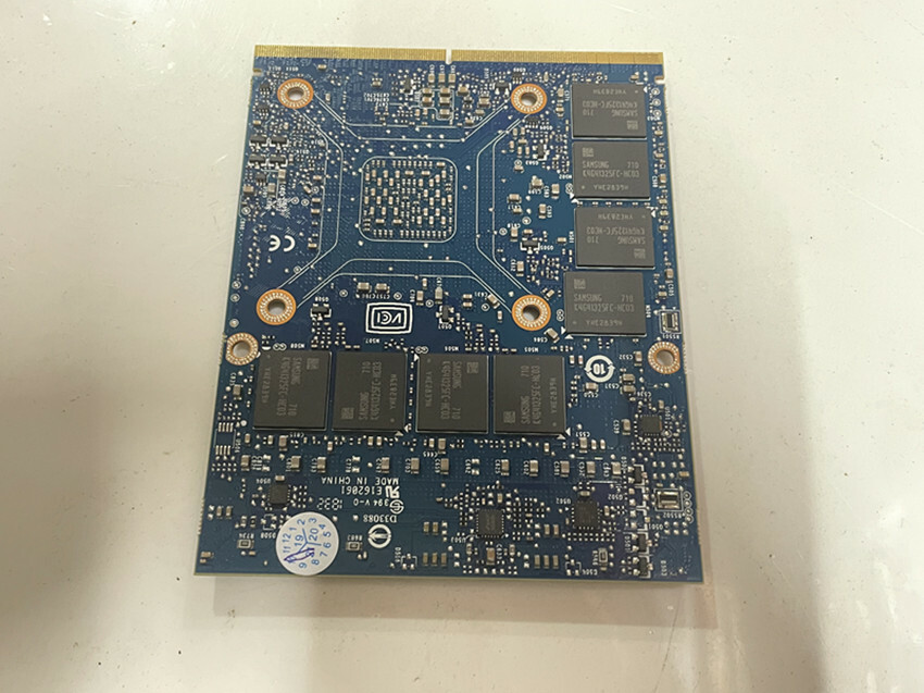 GTX980M Graphics GPU Card N16E-GX-A1 8GB GDDR5 For Alienware Clevo MSI ...