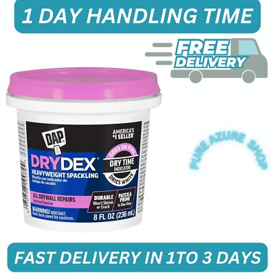 Dap 12328 DryDex Dry Time Indicator Spackling Interior/Exterior, 1/2 ...