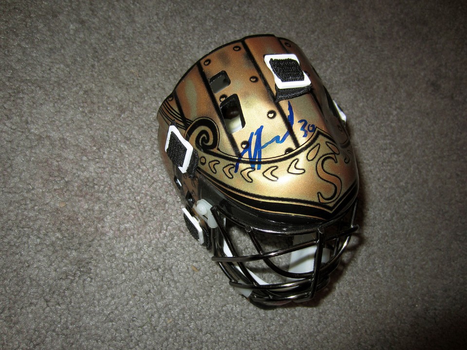 ANDREW HAMMOND Ottawa Senators SIGNED Autographed Mini Goalie Mask New ...