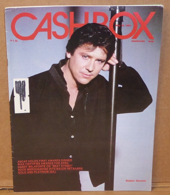 Shakin' Stevens cover CASH BOX magazine May 19, 1984 cashbox with ...