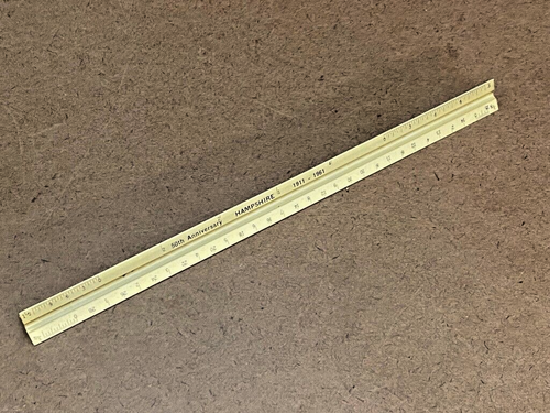 Vintage Triangular Ruler Engineer Mechanical Drawing Drafting | eBay