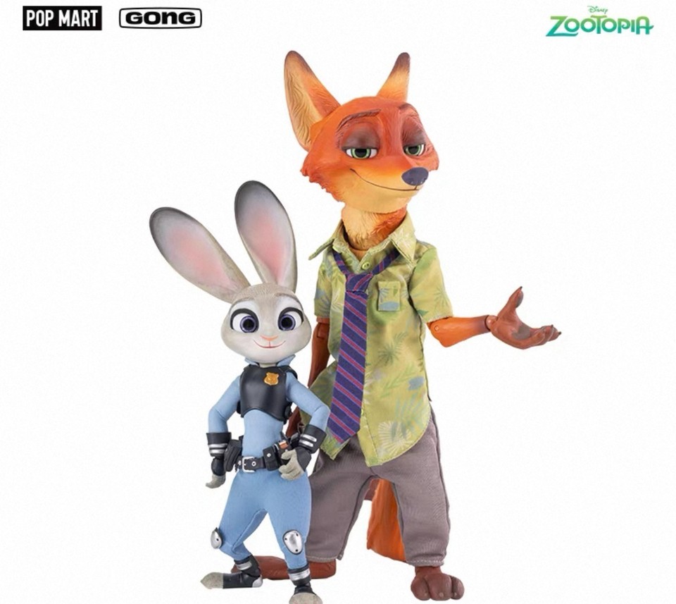 GONG ZOOTOPIA JUDY NICK PLAIN ACTION FIGURE JUDY NICK FIGURE SET | eBay